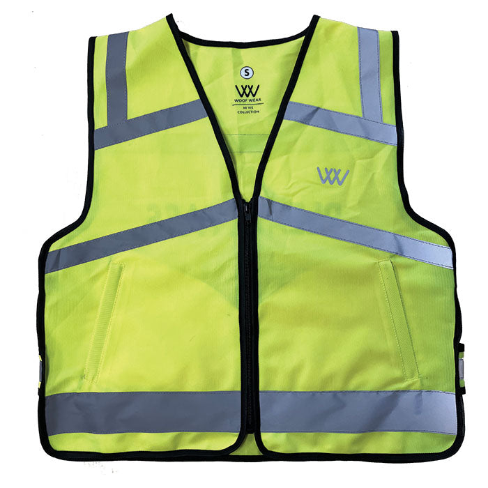 Woof Wear Hi Viz Riding Vest Yellow — Welland Valley Feeds Ltd