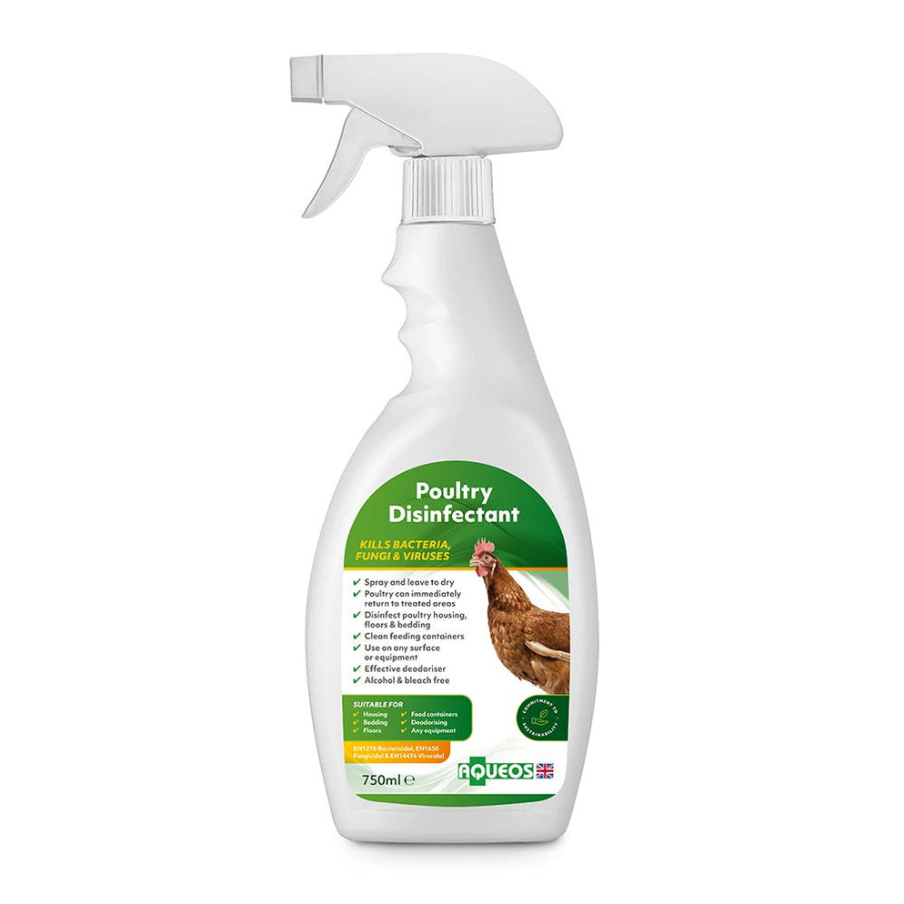 Aqueos Poultry Disinfectant 750ml — Welland Valley Feeds Ltd