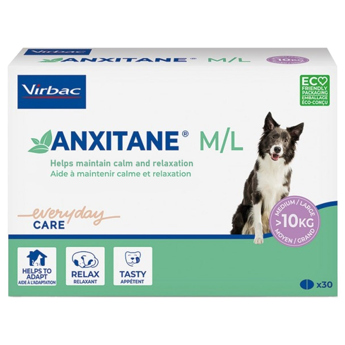 Virbac Anxitane M/L Dog Tablets Pack-30 — Welland Valley Feeds Ltd