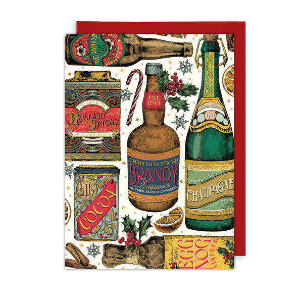 Art File Penny Lane Vintage Bottles Card — Welland Valley Feeds Ltd