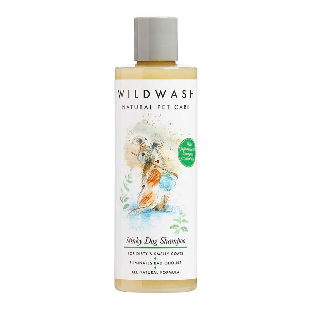 Wild Wash Pet Shampoo Stinky Dog 250ml — Welland Valley Feeds Ltd