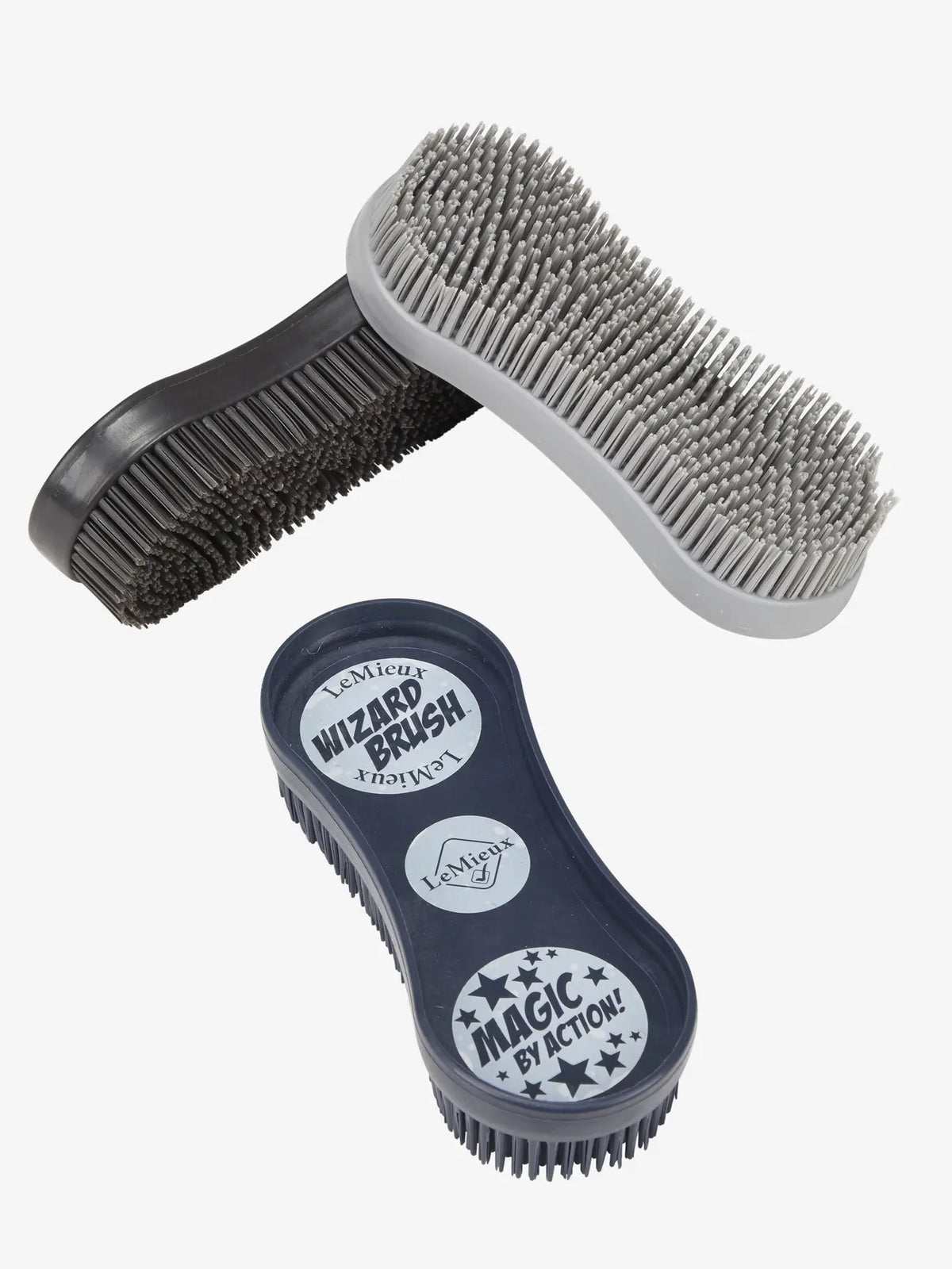 LeMieux Wizard Brush Trio Navy/Black/Grey — Welland Valley Feeds Ltd