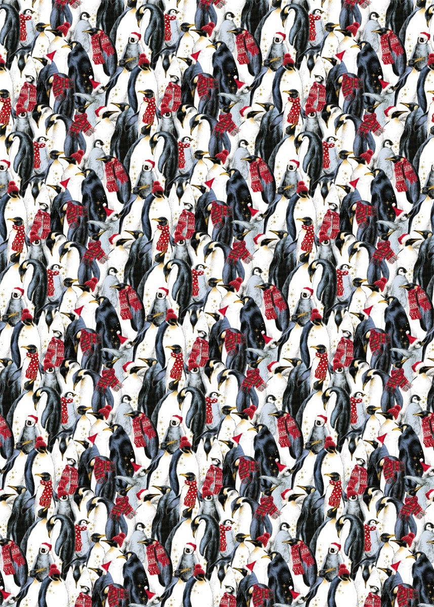 Wrapping Paper Polar Penguin 3m X 70cm — Welland Valley Feeds Ltd