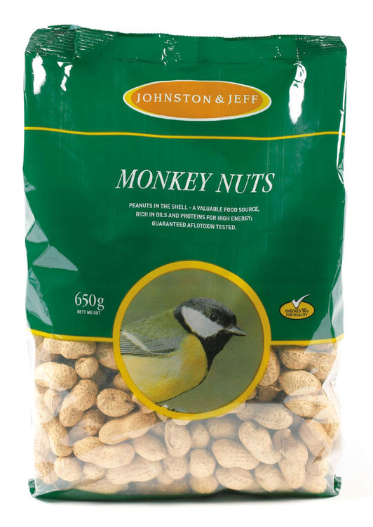 J&J Monkey Nuts 650g — Welland Valley Feeds Ltd