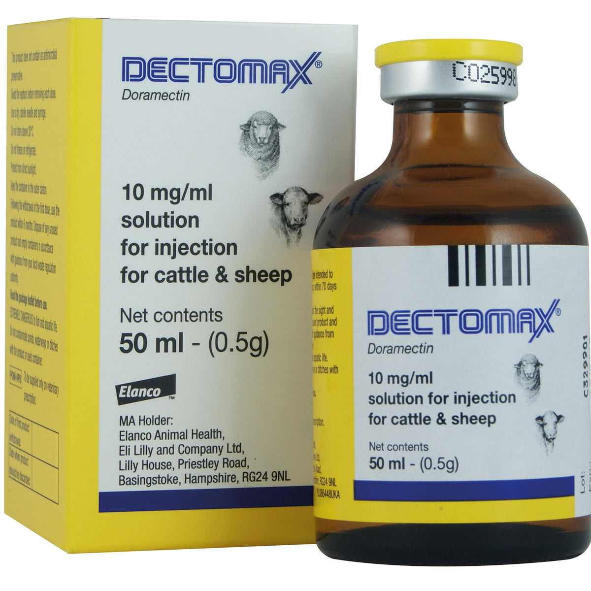 Dectomax Injection Sheep & Cattle PML — Welland Valley Feeds Ltd